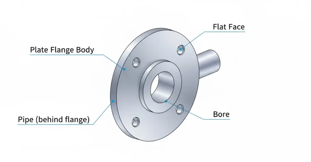 Plate Flat Face Flange Manufacturer | ASME B16.5 | Sunhyings