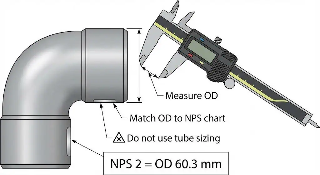 How to Measure Butt Weld Fittings: OD, Schedule, and Center-to-End ...